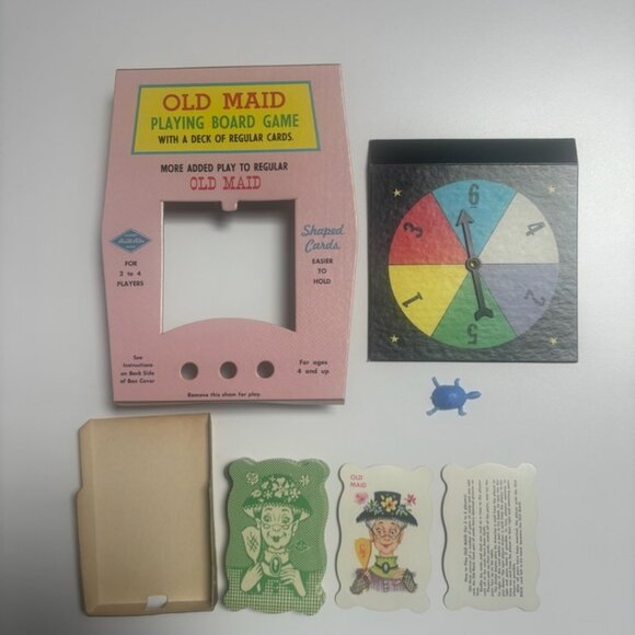 Warren Built Rite Games | Games | 95s Old Maid Board Game | Poshmark